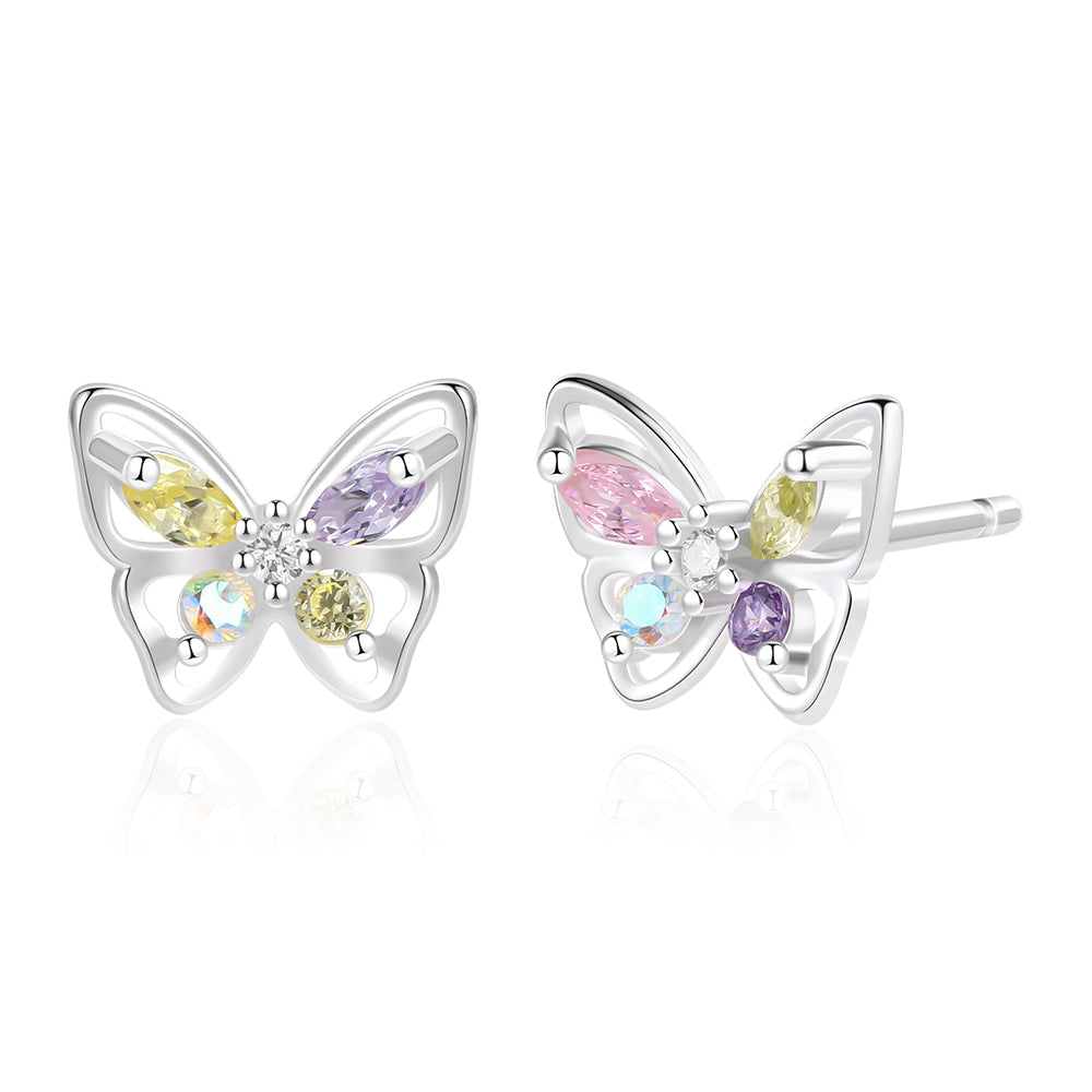 Cercei din Aliaj Placat cu Aur ( 10 grame ) cu Cristal Roz Emporia® și ...