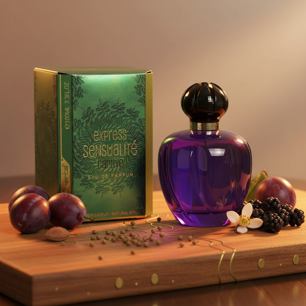 100 ml Parfum EDP "EXPRESS SENSUALITE CAPTIVE" cu Arome Fructat Floral ...